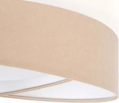 LED Stm. stropní svítidlo SM. GALAXY M. LED/24W/230V pr. 55 cm béžová/bílá + DO