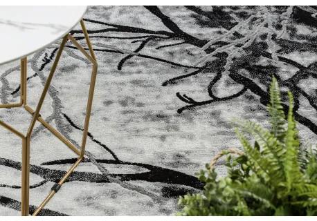 koberec EMERALD výhradní 3820 glamour, stylový strom stříbrný velikost 120x170 cm | krásné koberce cz