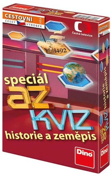 Dino Cestovní hra AZ Kvíz Speciál, Historie a zeměpis