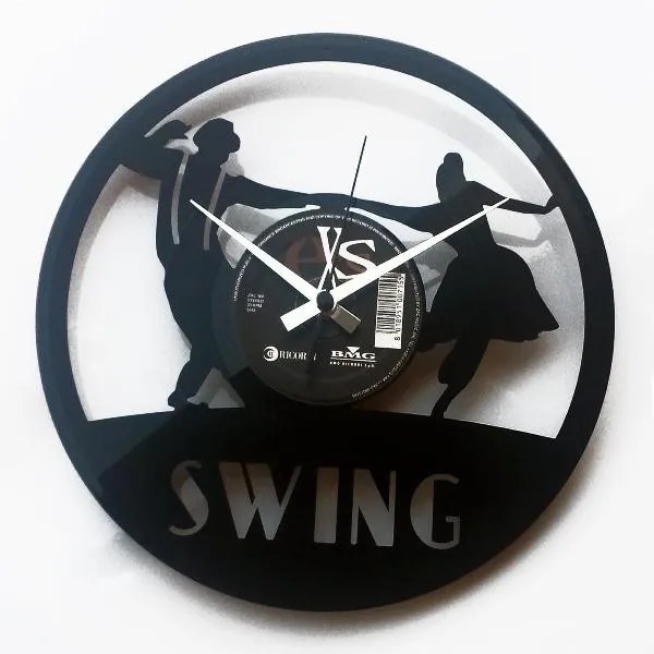 Discoclock 063 Swing 30cm nástěnné hodiny