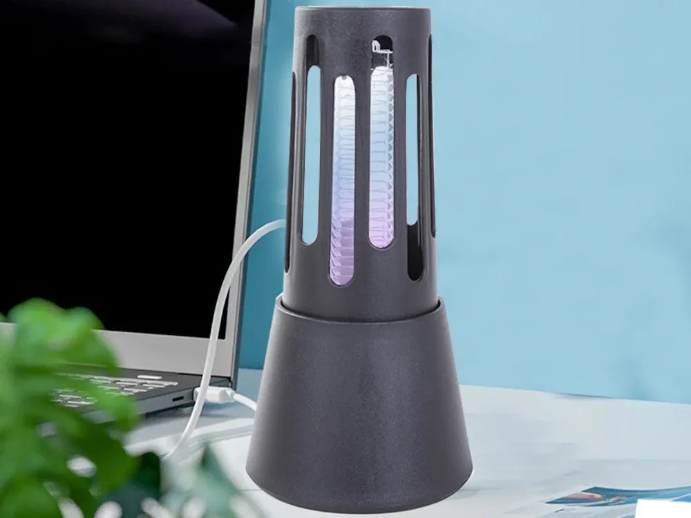 Verk Group Insekticidní lampa na komáry hmyz mouchy uv účinná 5w tichý kartáč