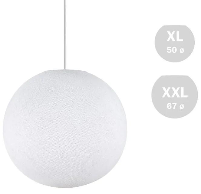 creative cables Stínidlo koule Sphere Light, ručně tkané Barva komponentu: Antracit, Velikost ⌀: XL - 50cm