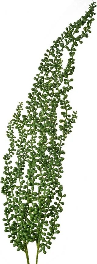 Zelená umělá převislá rostlina starček - 74 cm