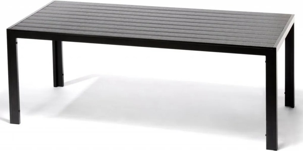 Vikio Zahradní jídelní stůl 180x90cm DT167 antracit