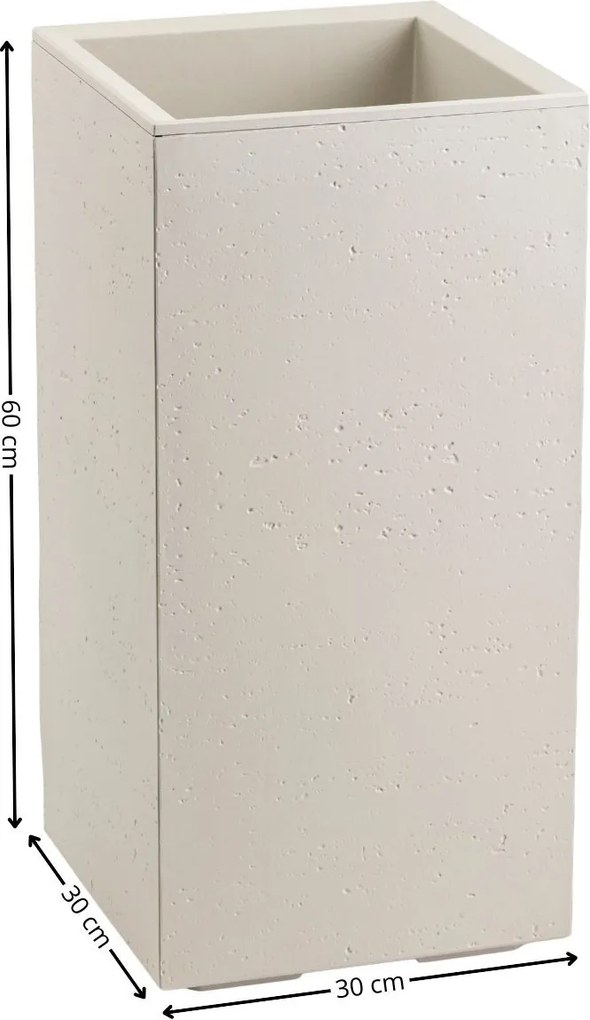 Květináč na kolečkách BETONIQUE 30x60 cm - výběr z 7 provedení