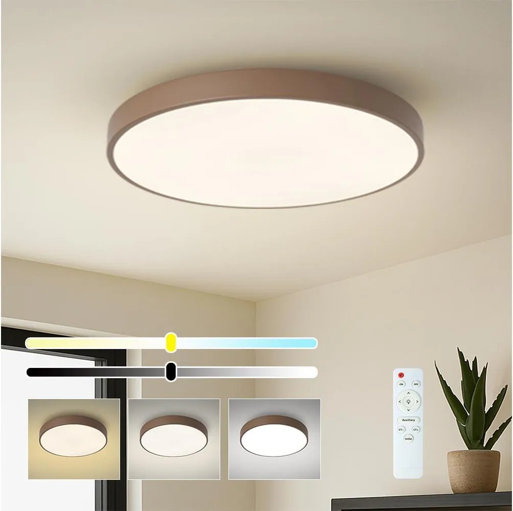BRILAGI - LED Stm stropní svítidlo POOL LED/60W/230V 3000-6000K 60 cm hnědá+DO