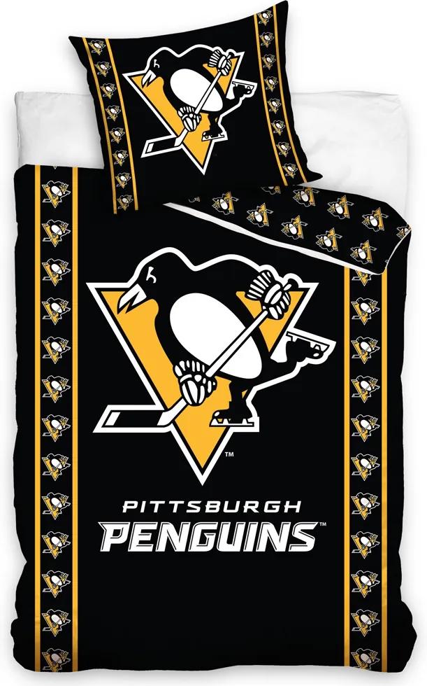 *Hokejové povlečení NHL Pittsburgh Penguins Stripes