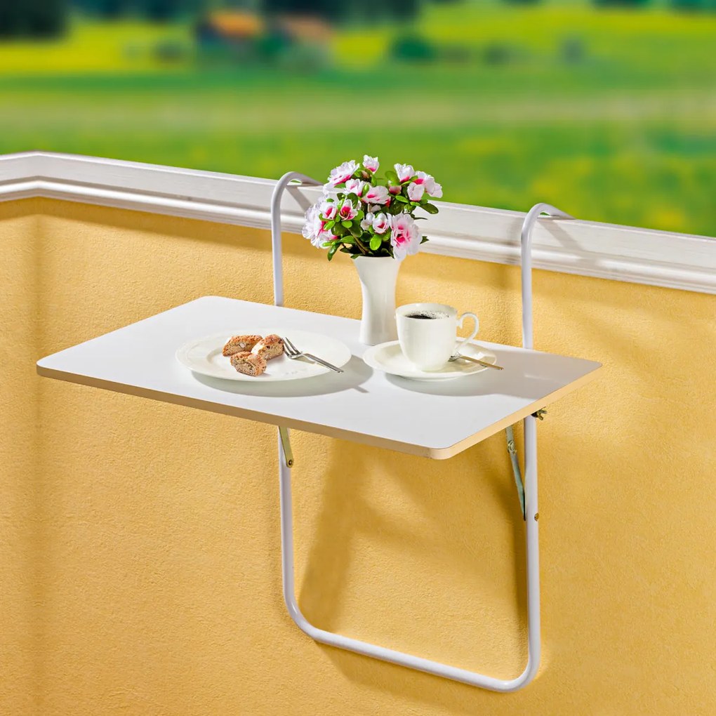 Balkónový sklopný stolek