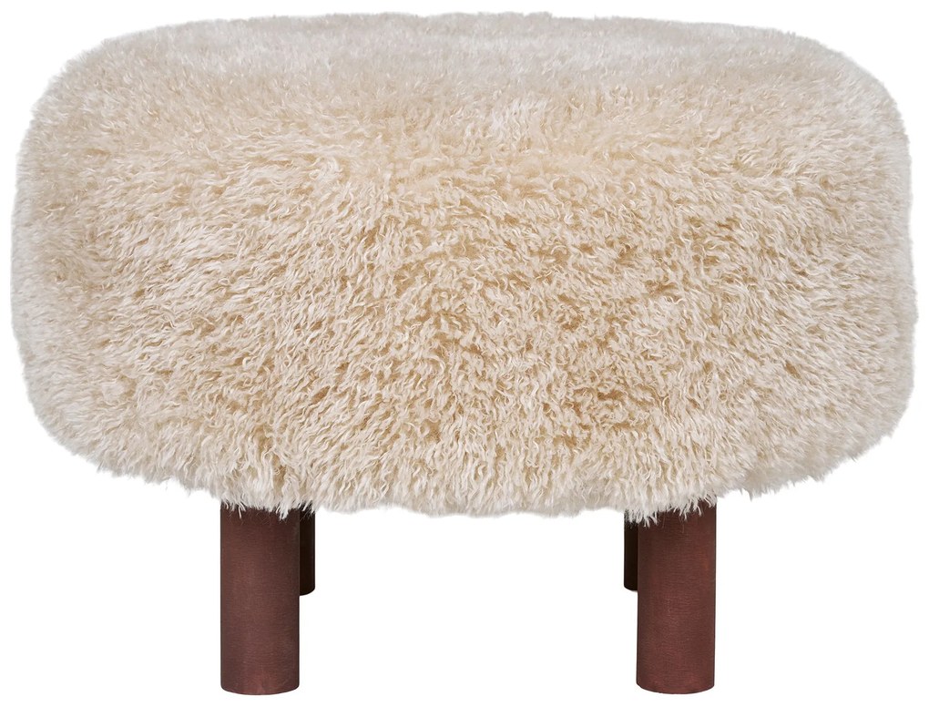 House Nordic Pouf INVERNESS světle hnědý