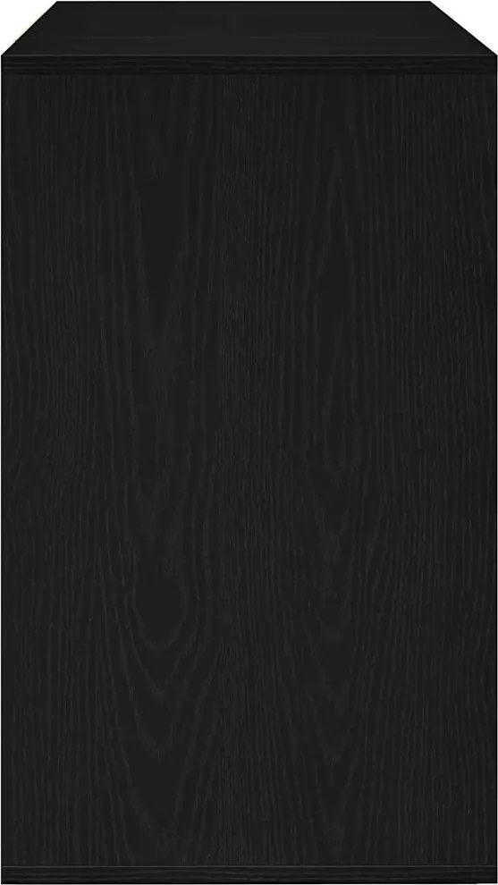 Servírovací skříň Černý dub 120 x 41 x 75 cm Kompozitní dřevo 3333915