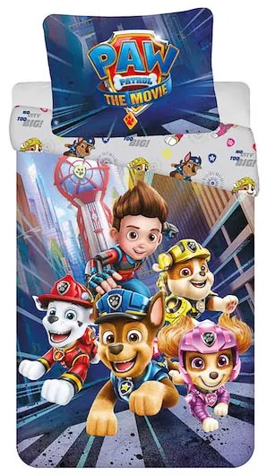 Povlečení PAW PATROL I licenční tisk Velikost: 140x200 cm + 70x90 cm