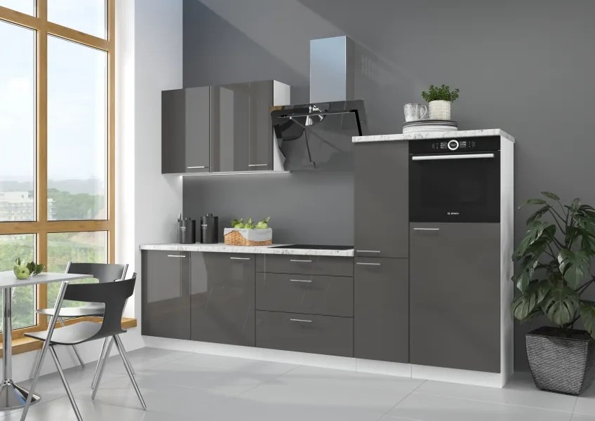 Kuchyňská skříňka LARA šedá 60 GU-36 1F