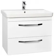 Krajcar LX Luxury koupelnová skříňka s umyvadlem 80 x 65 x 46 cm bílá LX80 Koupelny Bernold