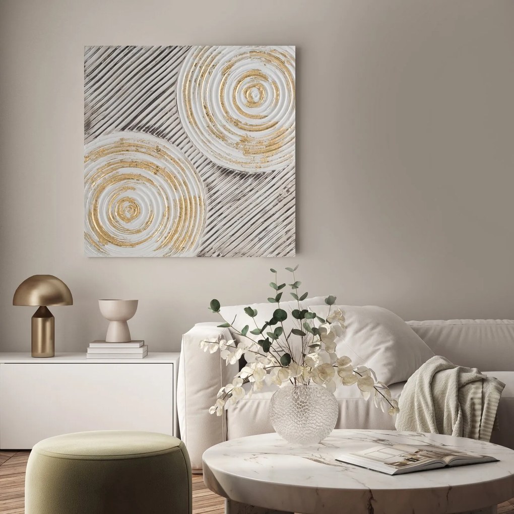 RUČNĚ MALOVANÝ OBRAZ 651 60X60 CM