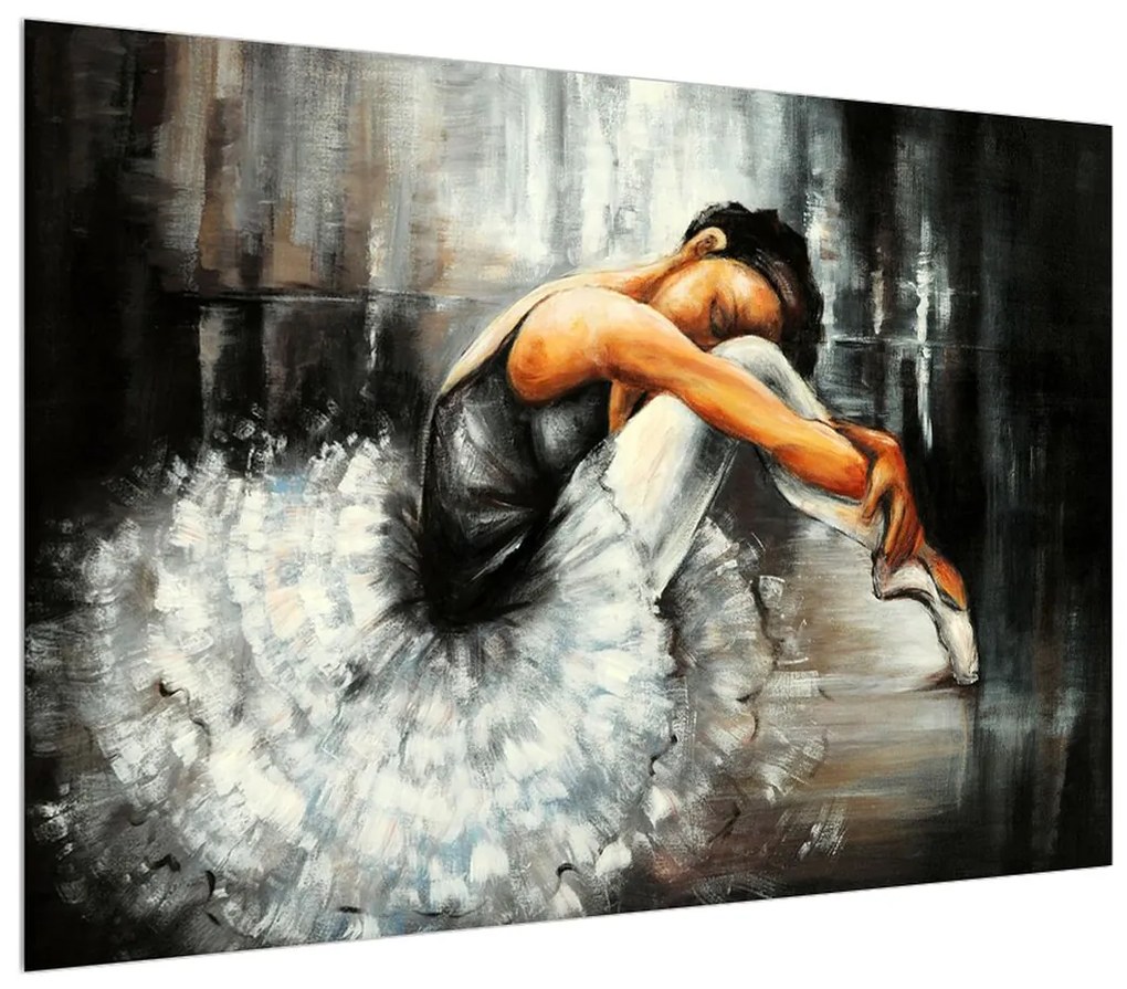 Obraz nešťastné baletky (100x70 cm)