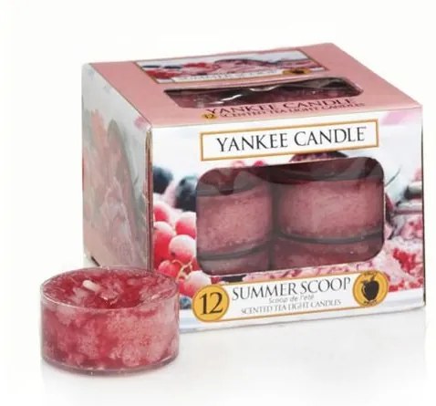 Yankee Candle - čajové svíčky Summer Scoop 12ks