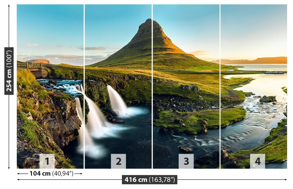 Fototapeta Mount Kirkjufell 104x70