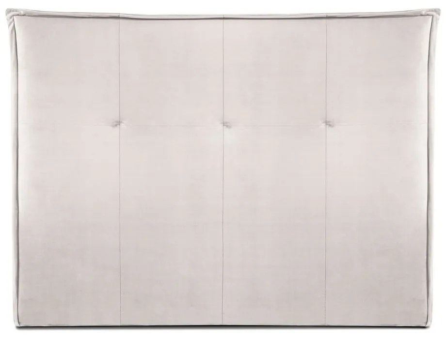 Krémové čelo postele 140x120 cm Monica – Milo Casa