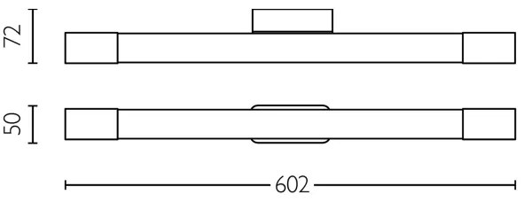 Philips - Koupelnové osvětlení zrcadla ROVER LED/10W/230V IP44 mosaz