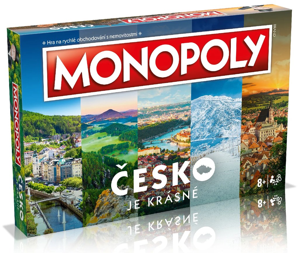 Winning Moves MONOPOLY Česko je krásné