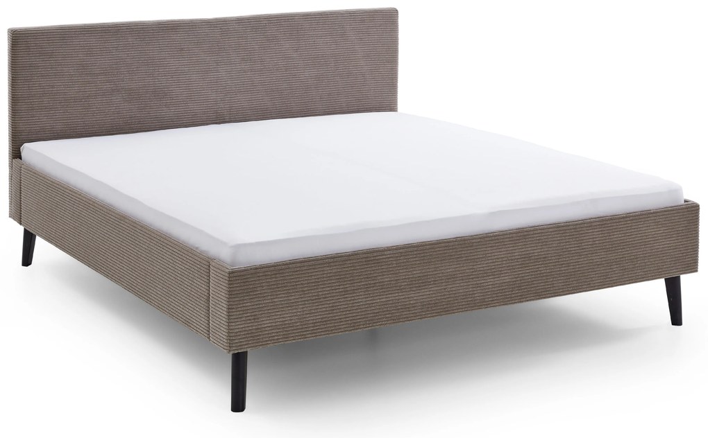 MEISE MÖBEL Čalouněná postel AVOLA 180x200cm taupe 2156-10-5000
