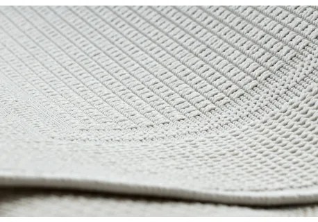 koberec TIMO 5979 SISAL venkovní rám bílý velikost 160x220 cm | krásné koberce cz