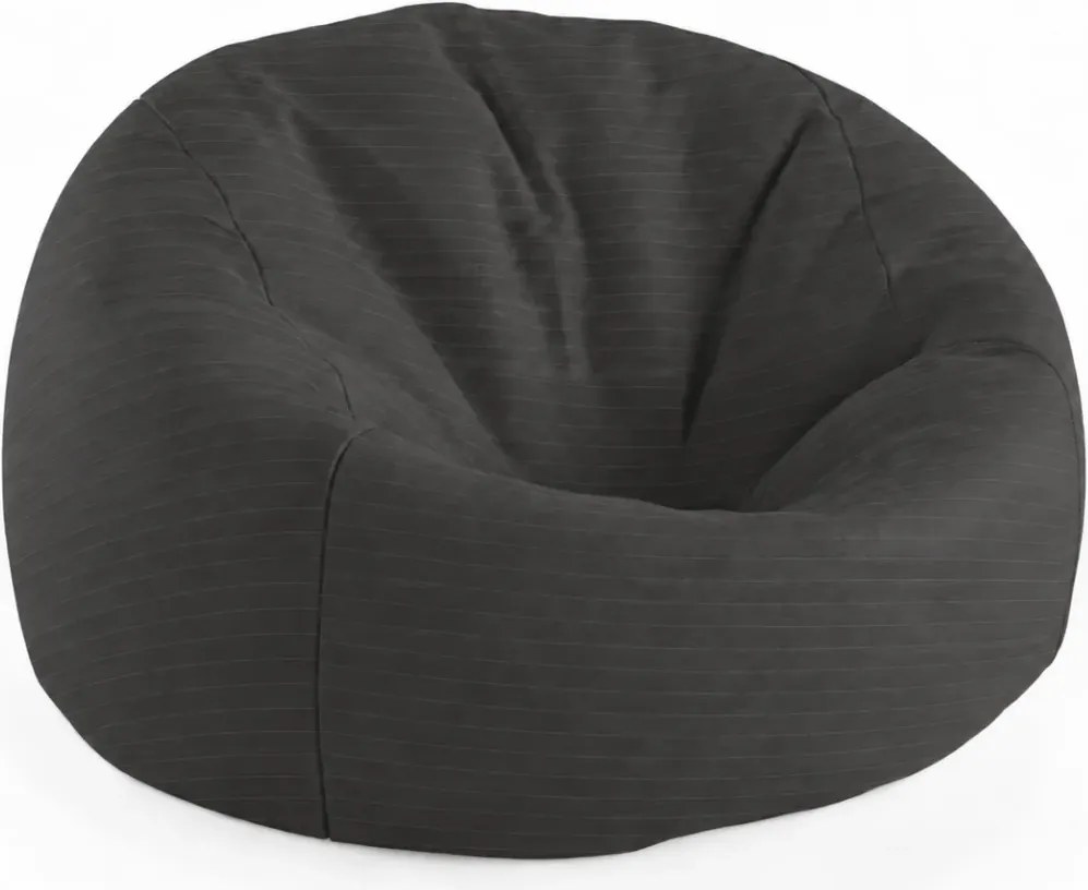 Sablio Sedací vak Cocoon Charcoal: 115 x 75 x 45 cm - limitovaná edice