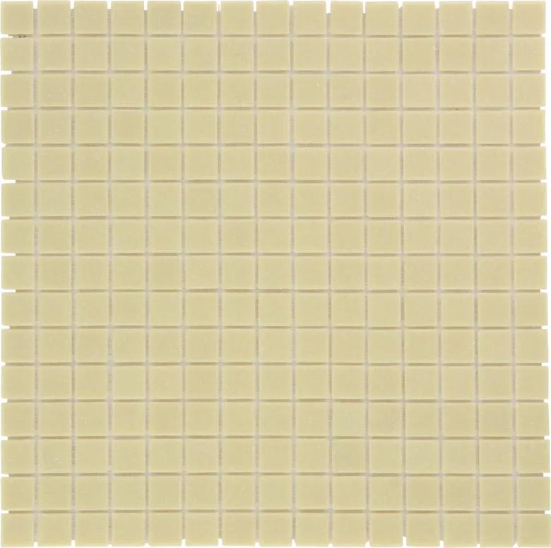 The Mosaic Factory Obklad mozaika skleněná béžová Cream 2x2 (32,3x32,3) cm - GM32