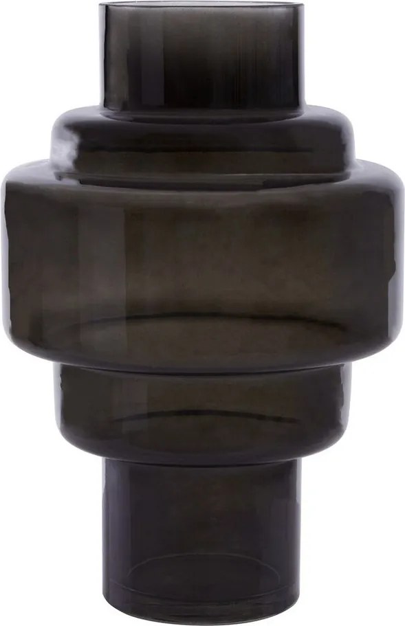 Černá skleněná váza (výška 30 cm) Cayden – Premier Housewares