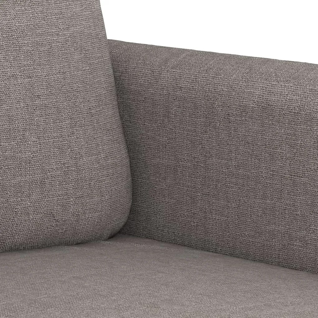 4dílná sedací souprava s poduškami taupe textil 3202069