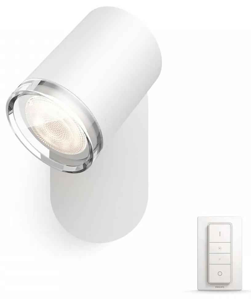 Hue White Ambiance bodové koupelnové svítidlo Philips Adore 34359/31/P7 bílé, IP44