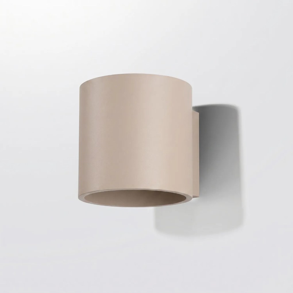 Sollux Lighting Nástěnné svítidlo ORBIS 1 taupe