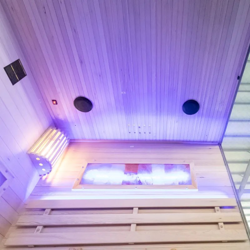 BPS-koupelny Finská sauna Relax HYD-4783 140x150, 3-4 osoby