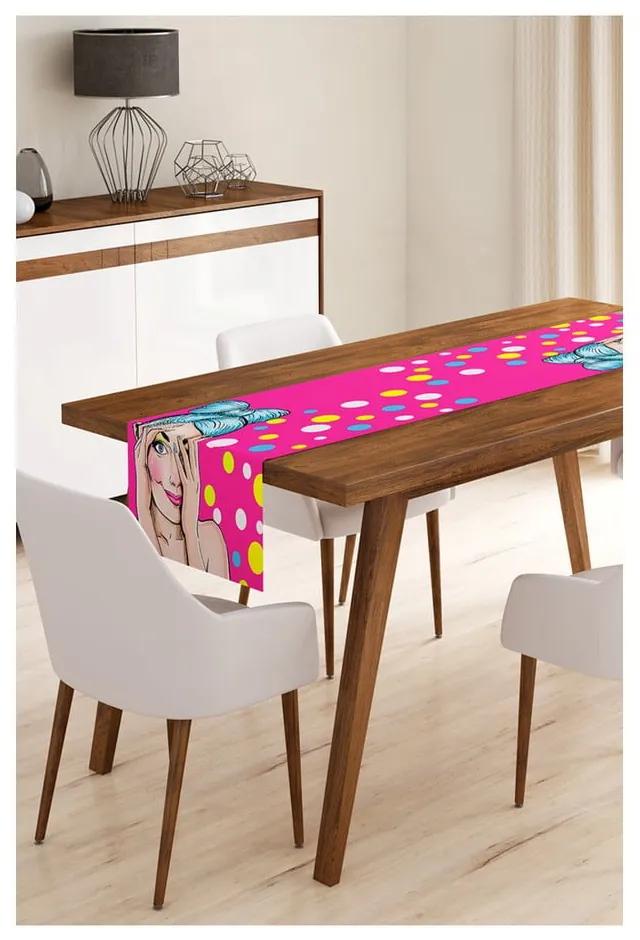 Běhoun na stůl z mikrovlákna Minimalist Cushion Covers Girls, 45 x 145 cm