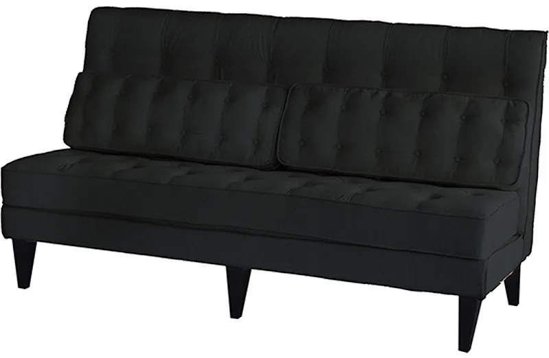 ARTELORE Černé sofa DILAN 180 x 75 x 100 cm