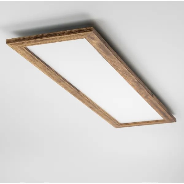 Brilagi - LED Stmívatelné svítidlo SLIMFRAME WOOD LED/58W/230V 124x33,7 cm + DO