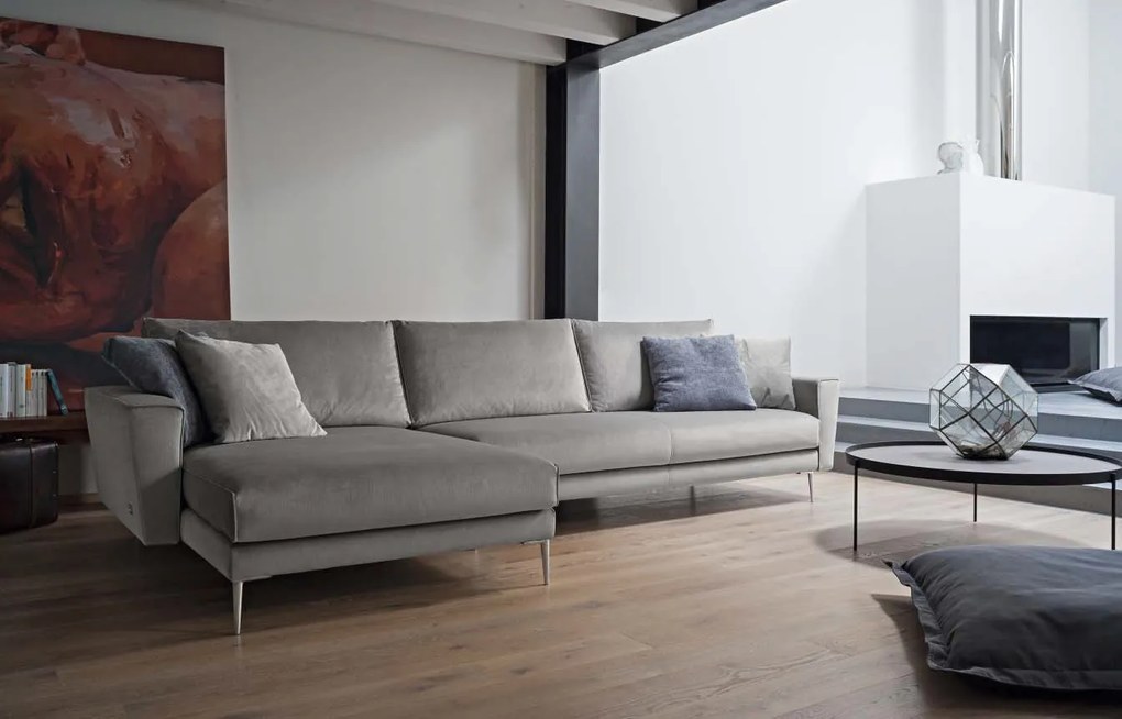 Scott látkové sofa - loft styl