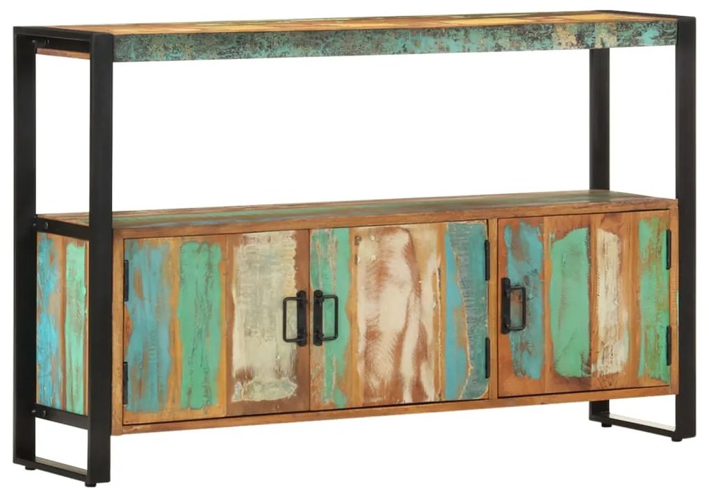 Příborník 120 x 30 x 75 cm masivní recyklované dřevo 247922