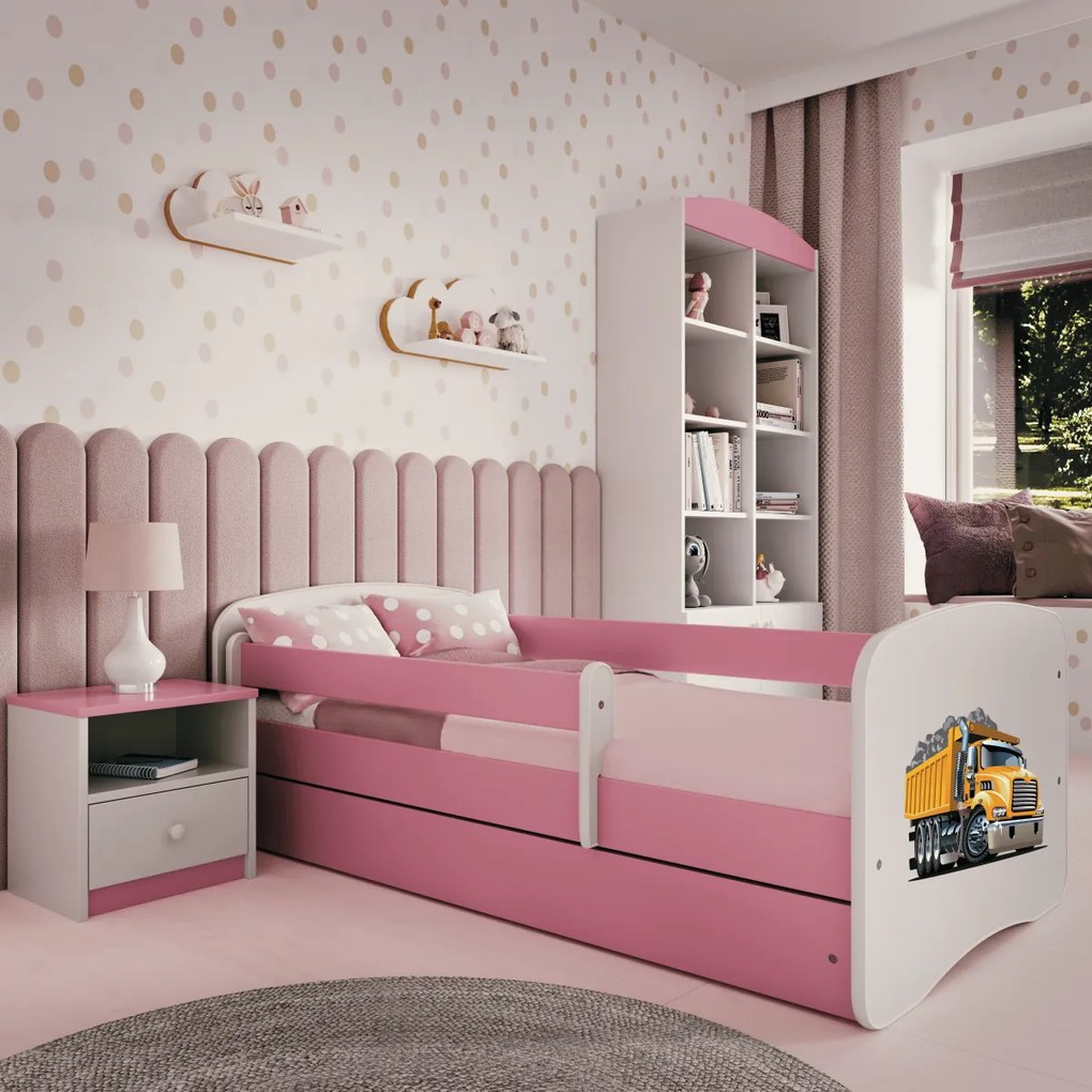 Dětská postel Babydreams tatra růžová