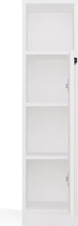 Koupelnová skříňka MEXY 1D bílá