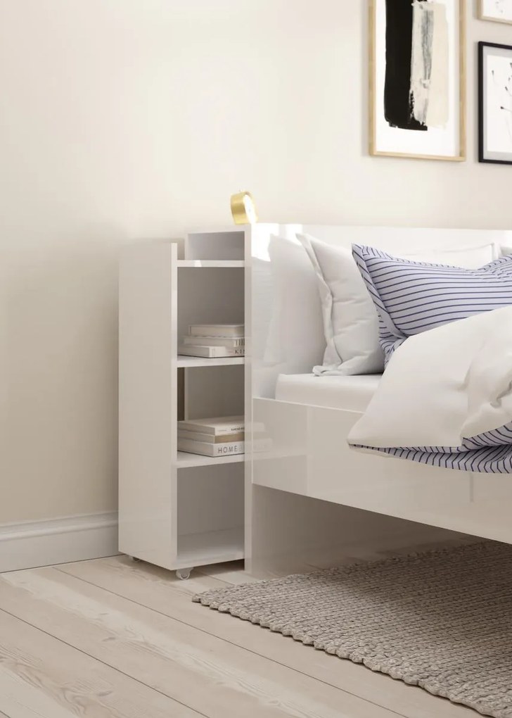 FALCO Čelo postele Simplicity 135 bílý lesk
