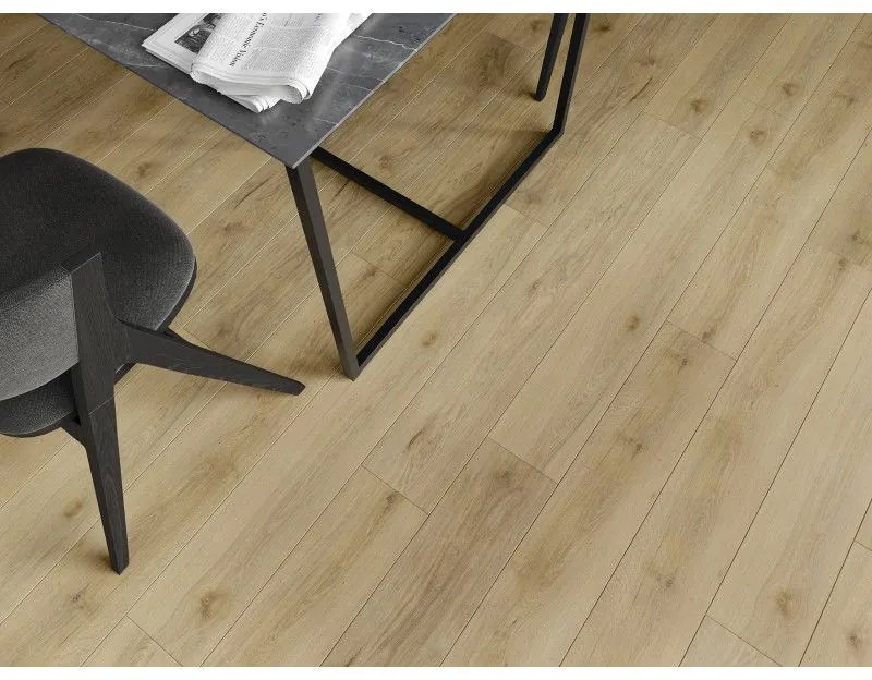 Mexen Charter Oak, vinylová podlaha 1240x182 mm SPC 6,5 mm, IXPE 1,5 mm, 4stranná V-drážka, dub, F1022-1240-182-505-4V1-01
