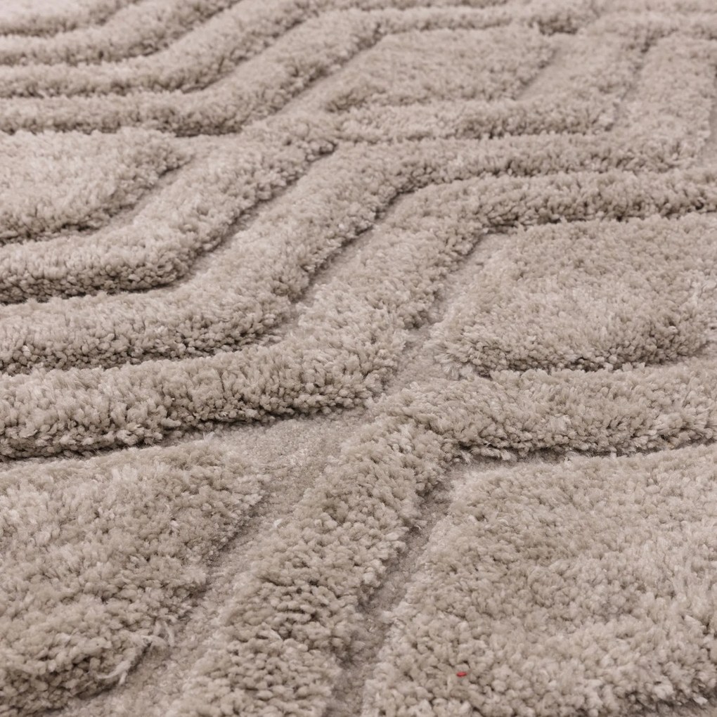 Tribeca Design Kusový koberec Artas Greige Rozměry: 160x230 cm