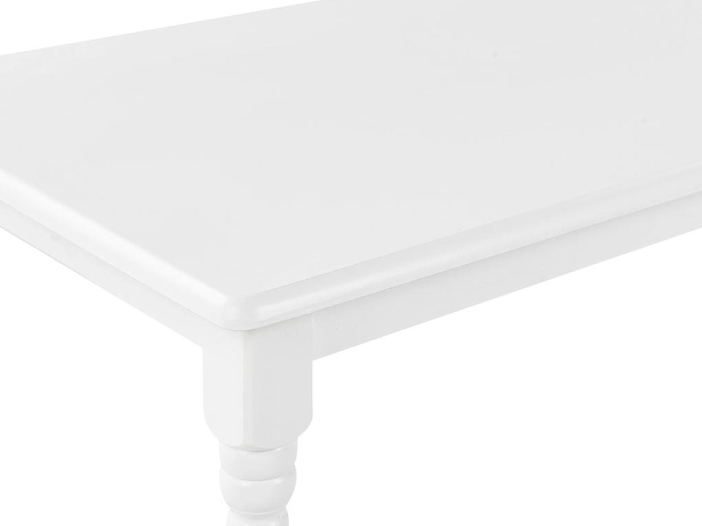 Konferenční stolek bílá KOKOMO Beliani