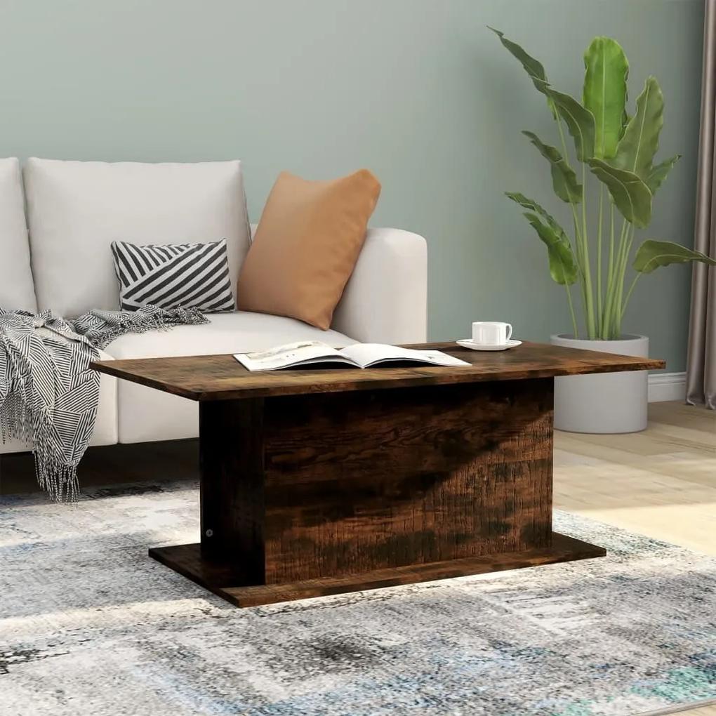 vidaXL Konferenční stolek 102 x 55,5 x 40 cm kompozitní dřevo [810310] Barva: dub sonoma