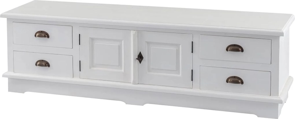 TV/Audio stolek Brighton 160x40x50cm white