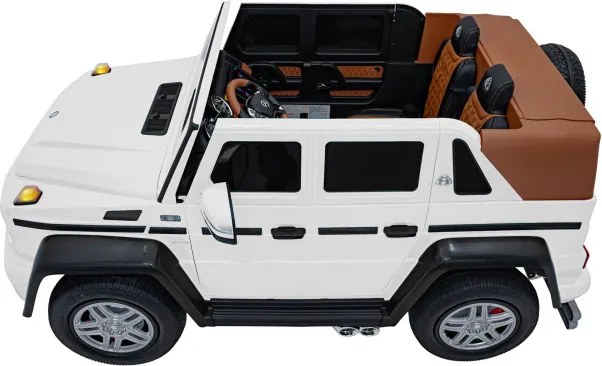 Elektrické autíčko Mercedes Benz MAYBACH G650 STRONG bílé