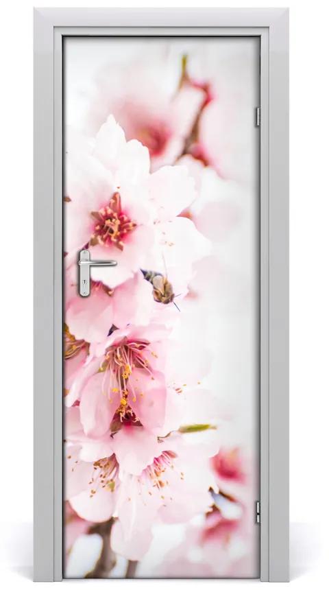 Fototapeta samolepící květy mandloně 75x205 cm