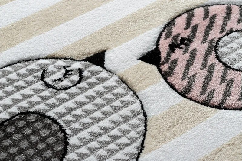 Dywany Łuszczów Dětský kusový koberec Petit Birds cream - 160x220 cm