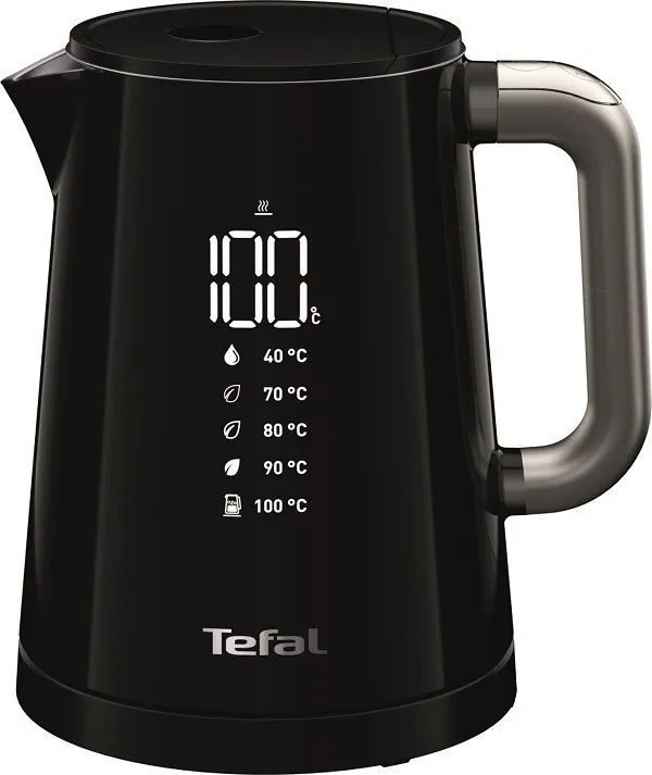 Rychlovarná konvice tefal ko854830 digital smart & light